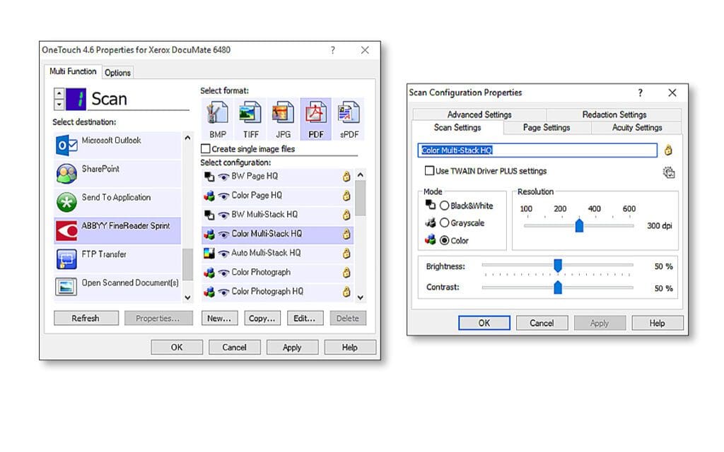Visioneer OneTouch – Visioneer